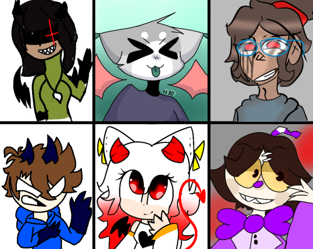 Demon collab - ibisPaint