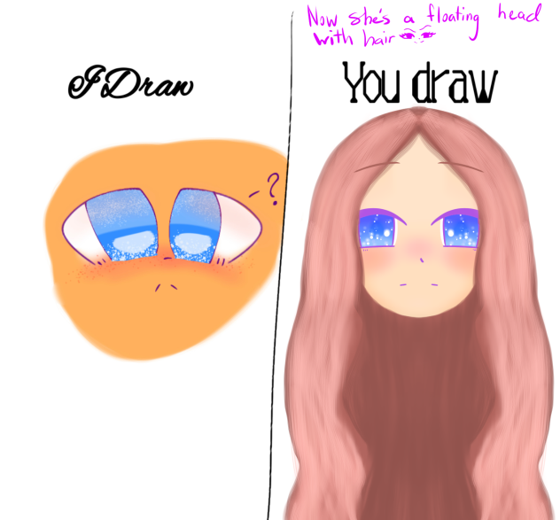 Here’s a floating head - ibisPaint