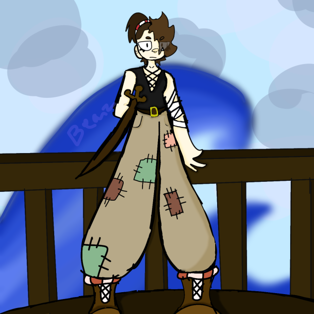 UHH RANDOM PIRATE DRAWING - ibisPaint