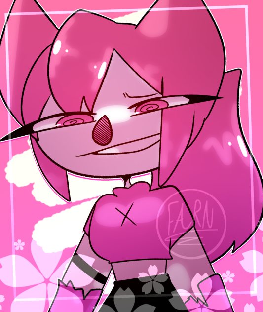 𝙿𝚒𝚗𝚔 𝙲𝚊𝚝 𝙶𝚒𝚛𝚕 - ibisPaint