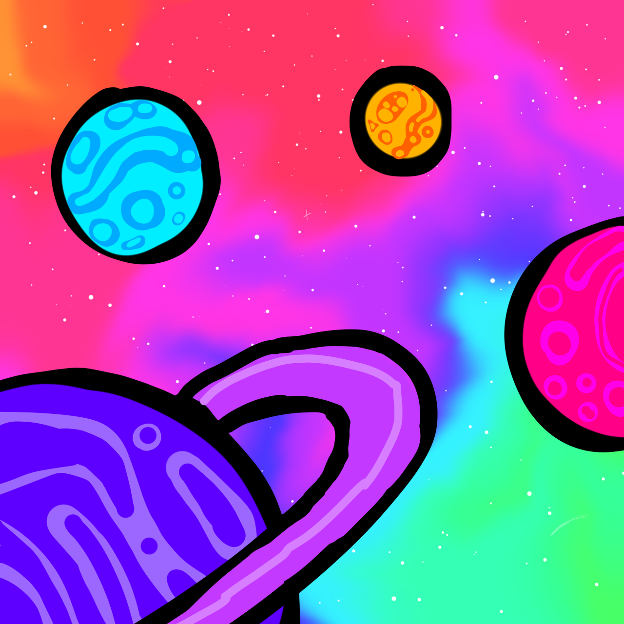 Cosmic OutSpace - ibisPaint