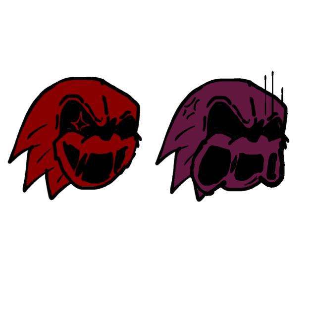 Knuckles.EXE Icons - ibisPaint