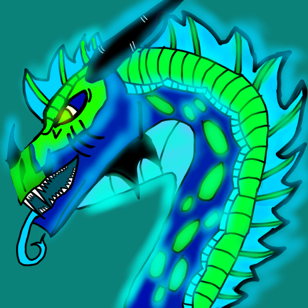 Animus SeaWing Sketch. - ibisPaint