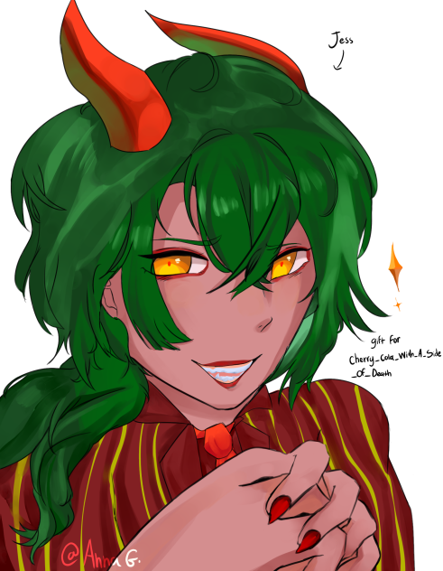 Oc of Cherry_Cola_With_A_Side_Of_Death - ibisPaint