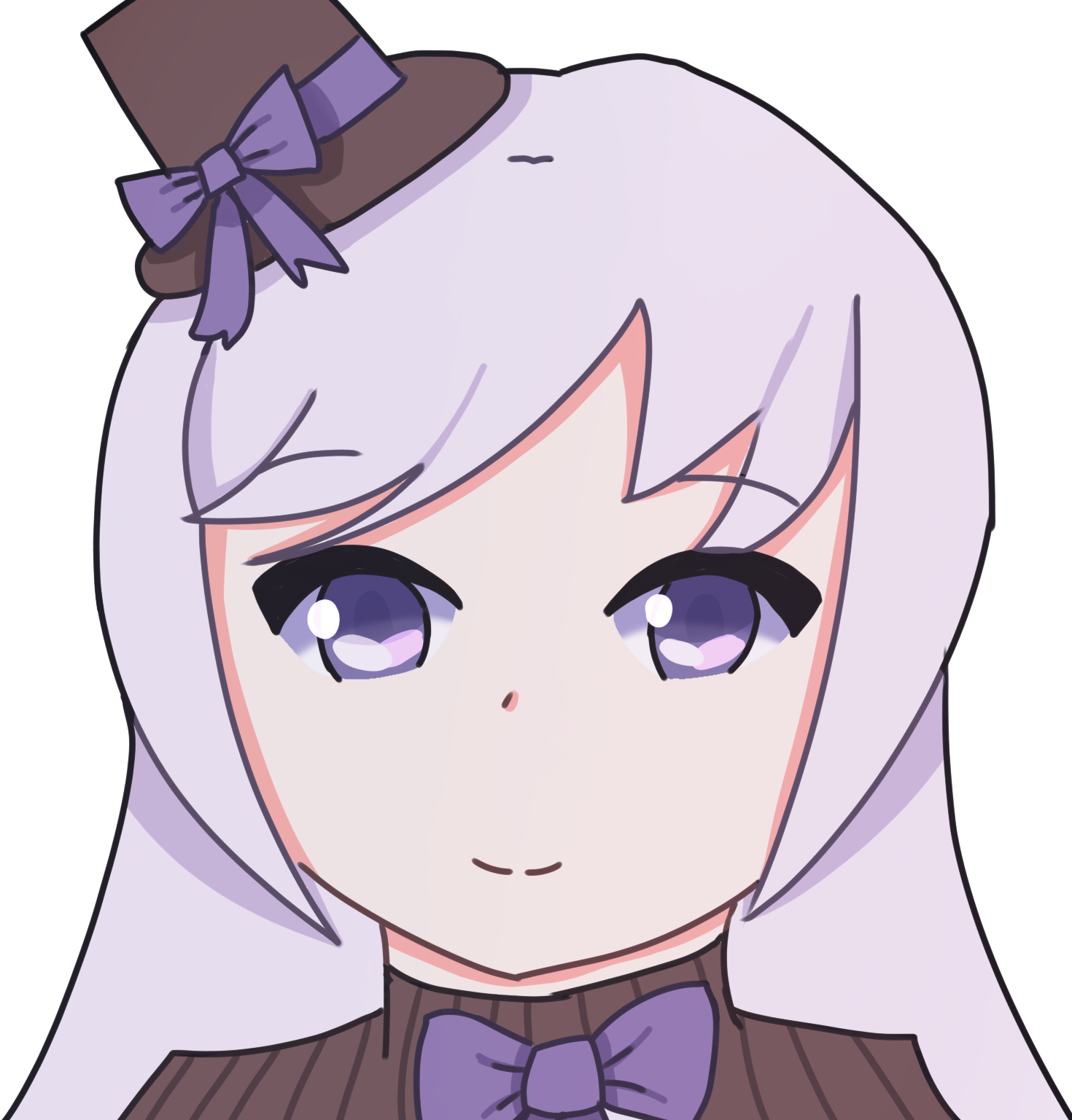 girl with a hat 2 - ibisPaint