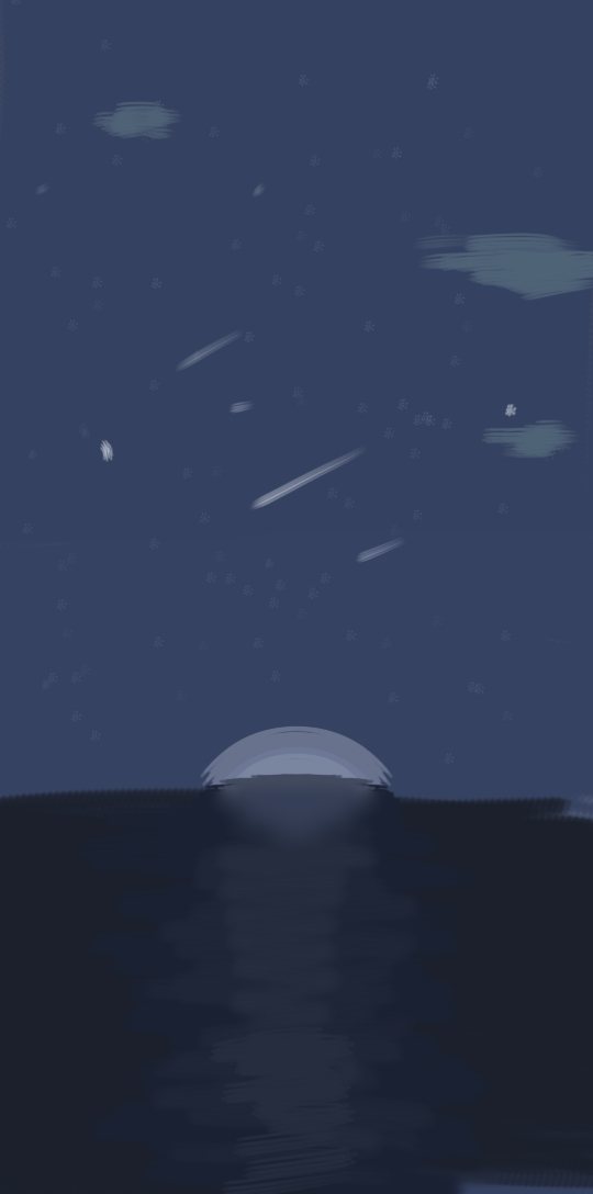 o nascer da noite - ibisPaint