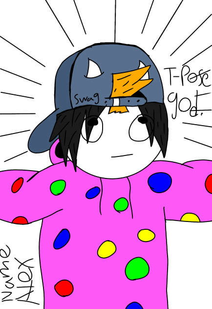 T-pose God - ibisPaint