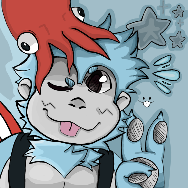 SquidopusVr on tt (gorilla tag pfp) - ibisPaint