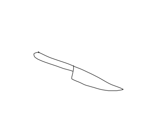 SPINNING KNIFE ANIMATION - ibisPaint