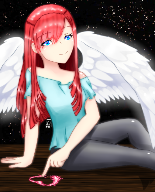 Angel - Night Version - ibisPaint