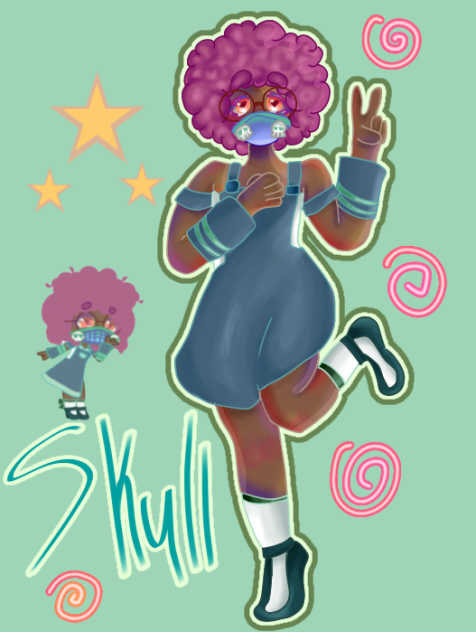 Skull😍 - ibisPaint