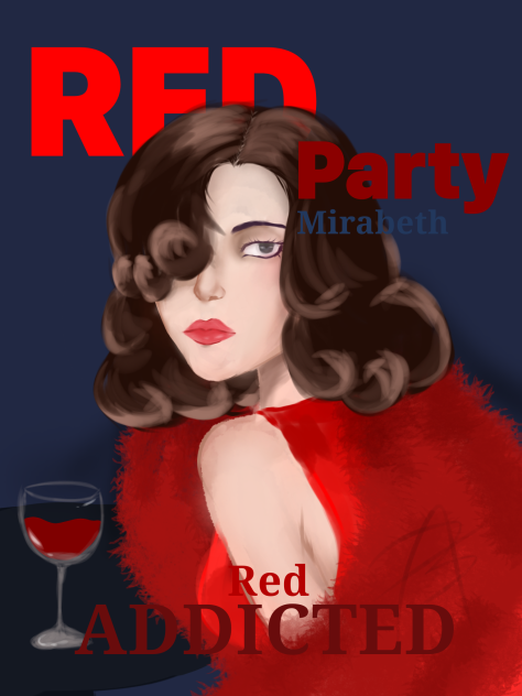 Red Dress Lady - ibisPaint