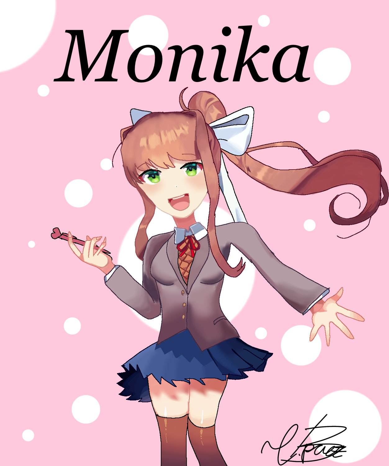 Monika 🎀 - ibisPaint