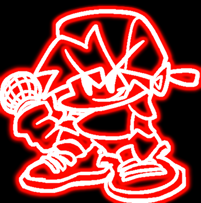 Fnf boyfriend neon - ibisPaint