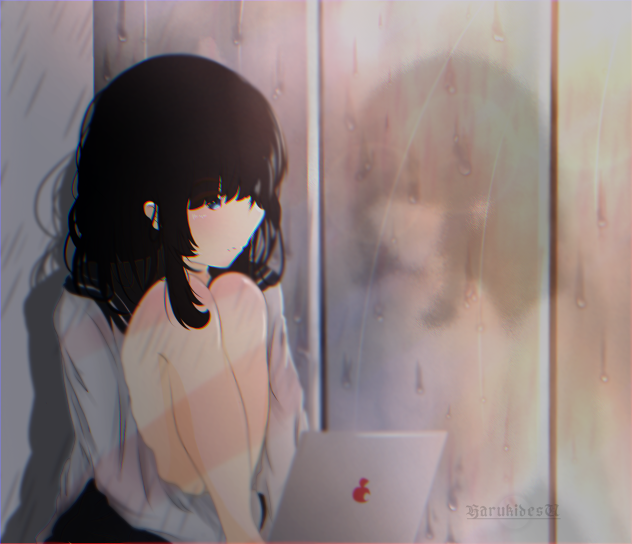 Rainy days - ibisPaint