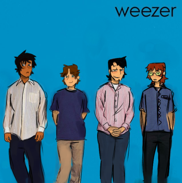 Total Drama Brothers as Weezer - ibisPaint
