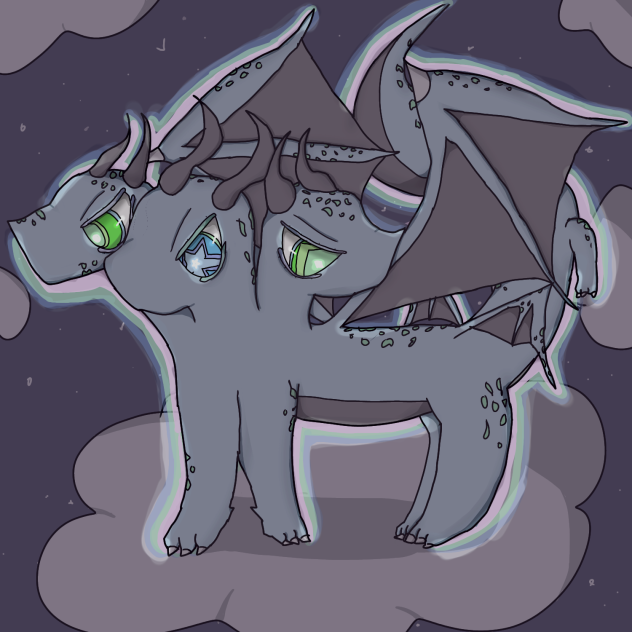 Blue Dragon - ibisPaint