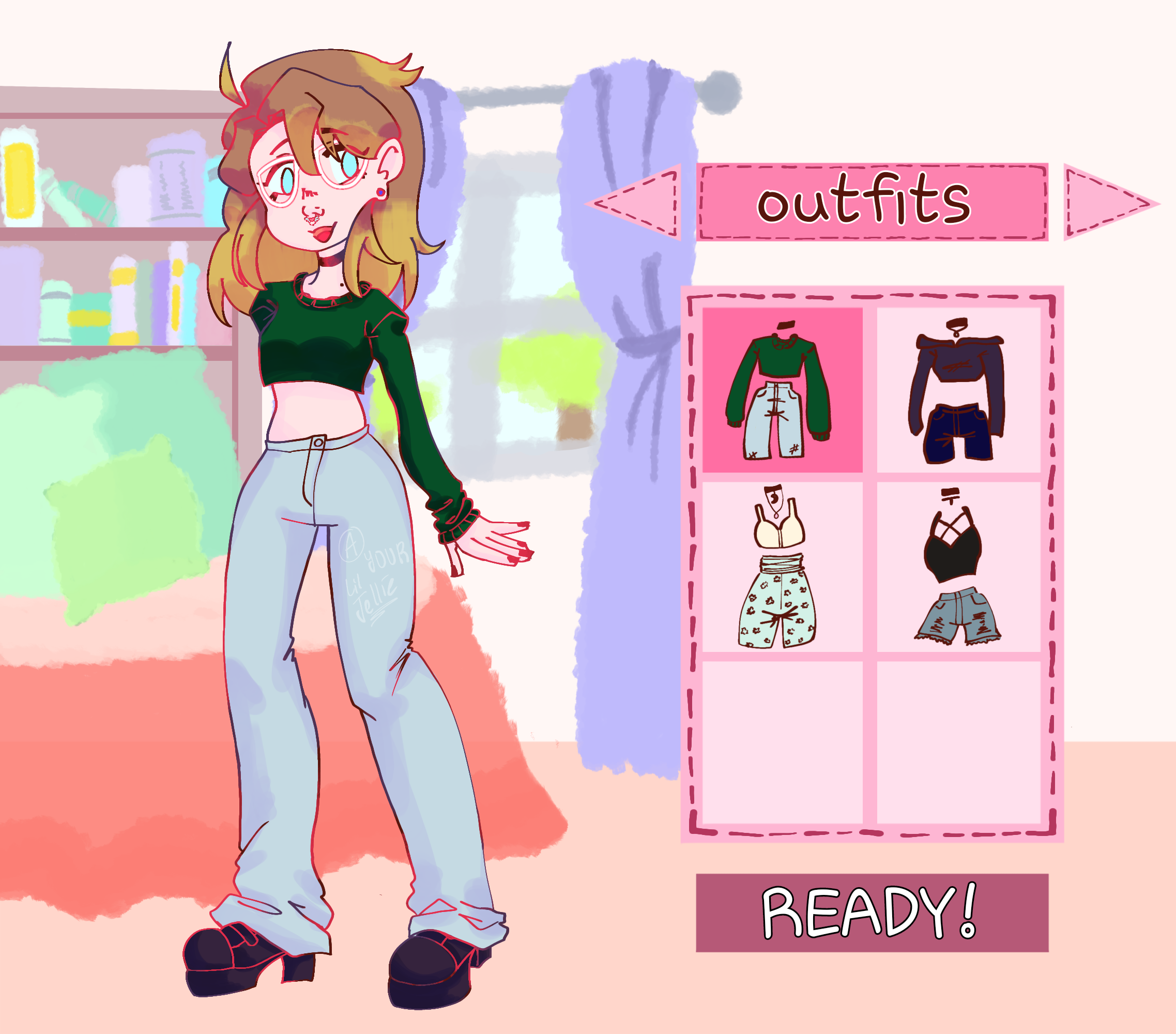 YourLilJellie's Games - Magical Wardrobe - ibisPaint