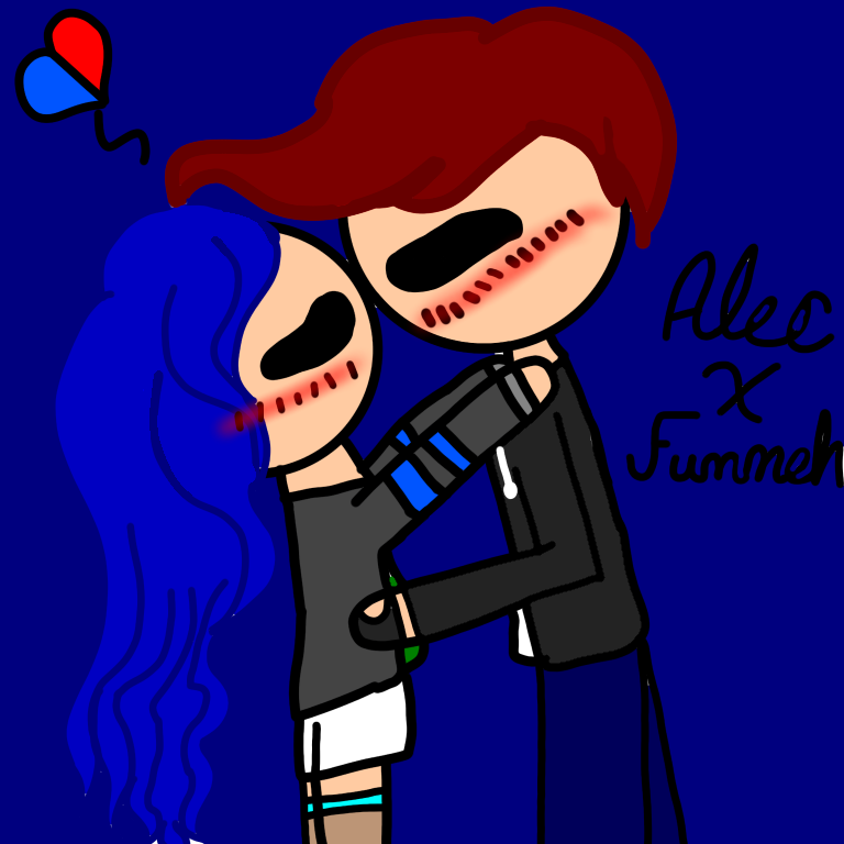 Alec X Funneh! SO ADORABLE XD - ibisPaint