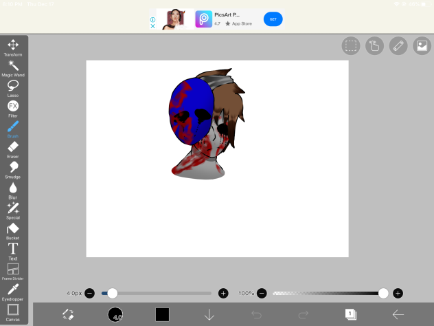 Eyeless jack (warning gore!!!!!) - ibisPaint