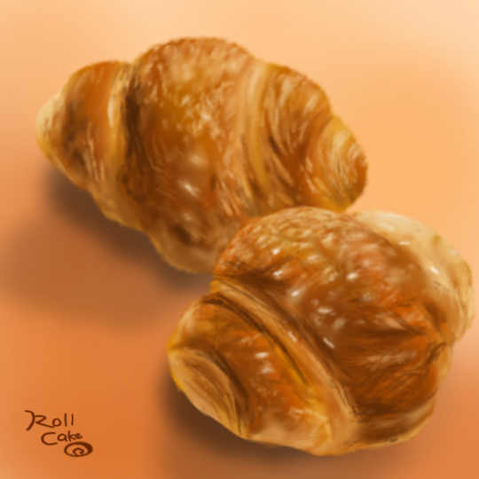 mini-croissants🍞 - ibisPaint