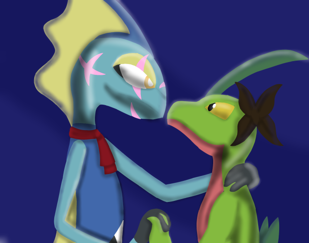 Agent and Ava - ibisPaint