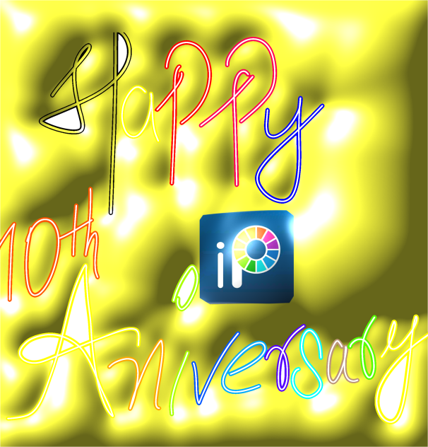 Happy 😊 10th Anniversary Ibis paint 💖 - ibisPaint