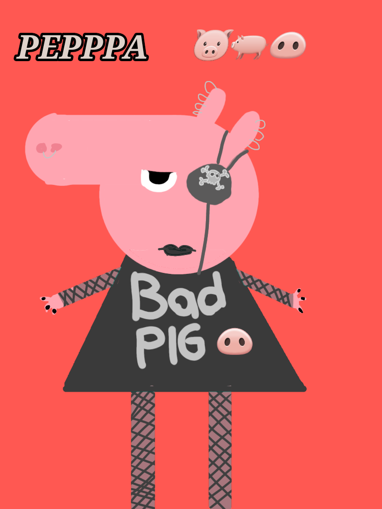 Peppa Emo Girl - ibisPaint