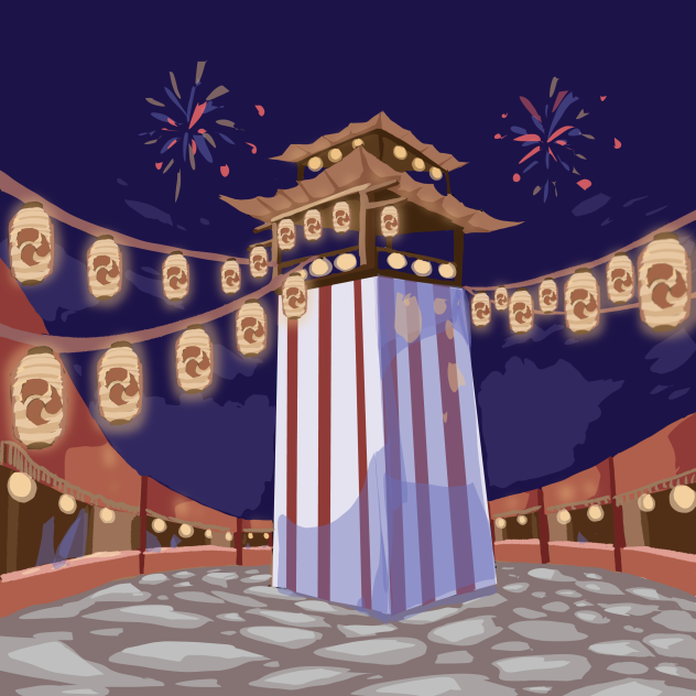 Yagura tower - ibisPaint