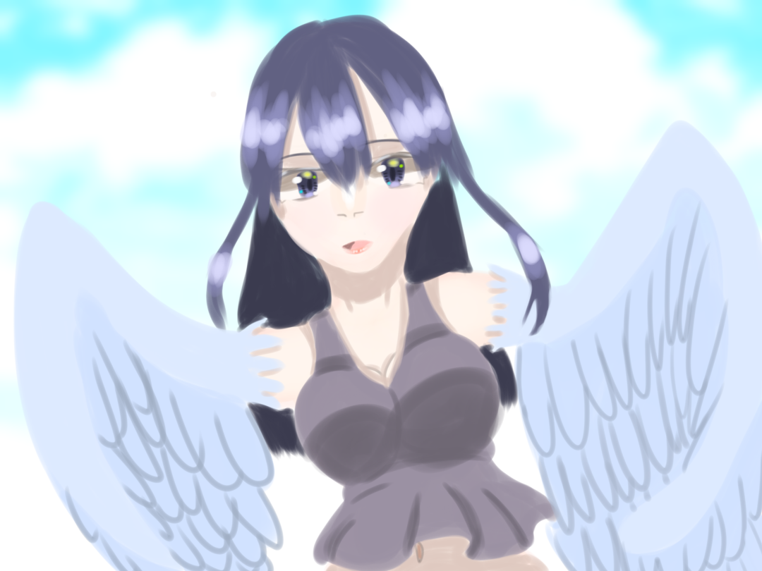 happy harpy - ibisPaint