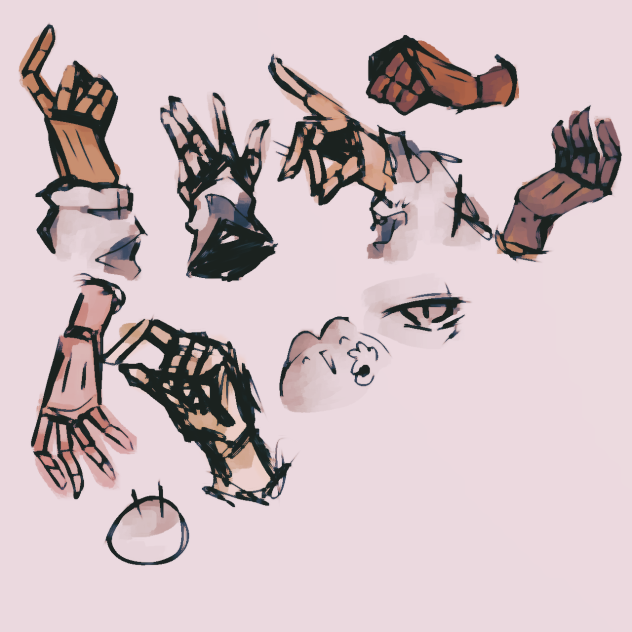 Hand practice - ibisPaint