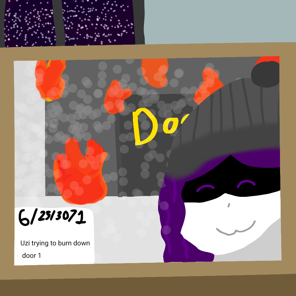 Uzi being a menace - ibisPaint