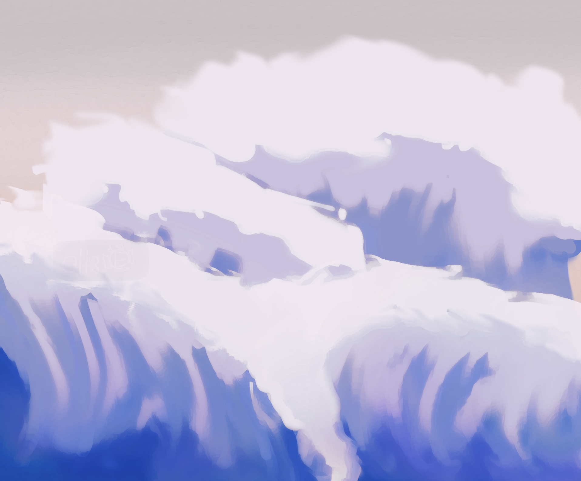 ocean thingy - ibisPaint
