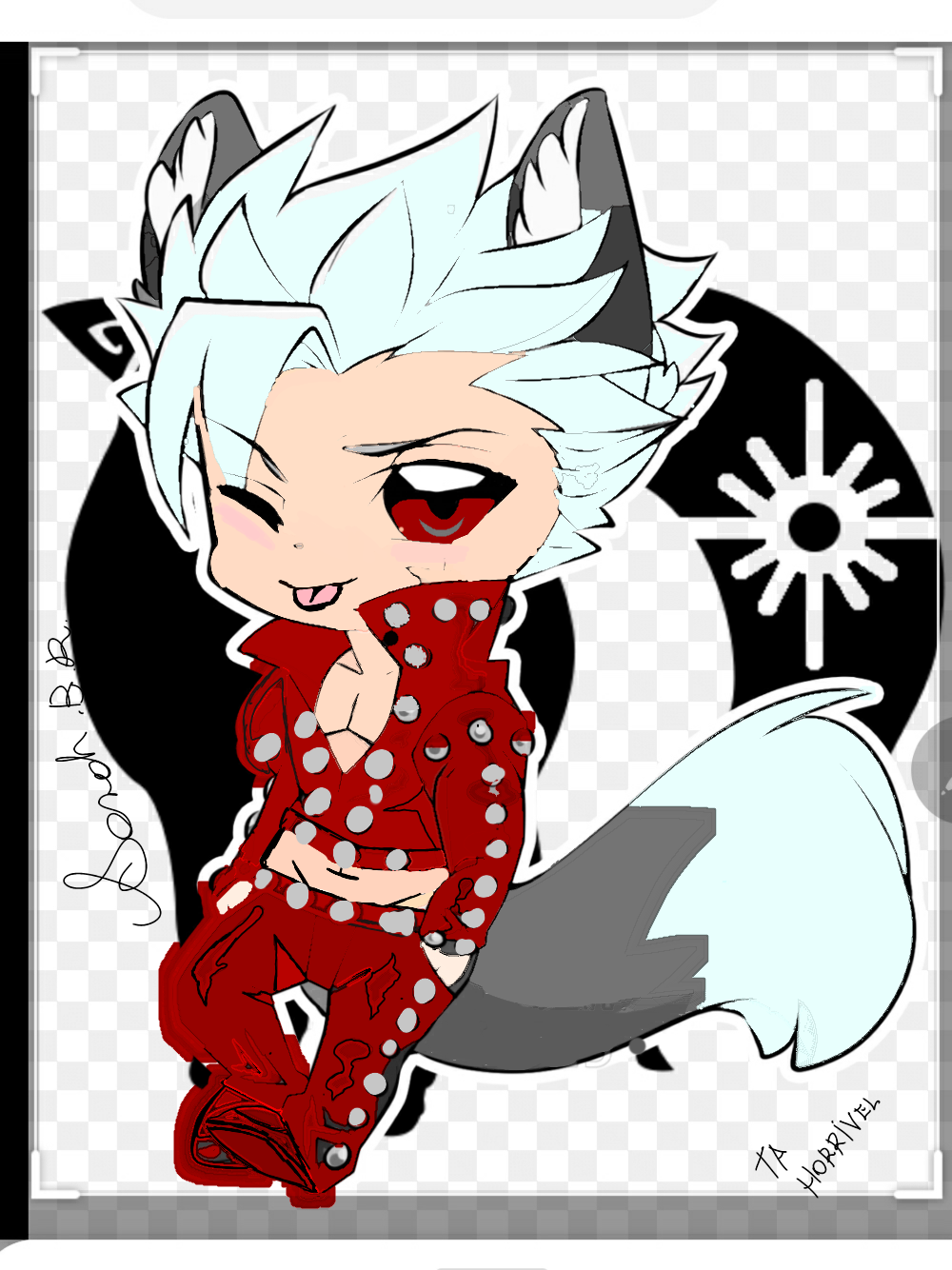 ban pecado da raposa dos 7pecado captas - ibisPaint