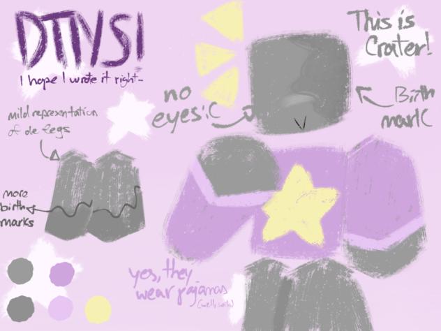 Crater ref. sheet! ☄️⭐️- DTIYS - ibisPaint