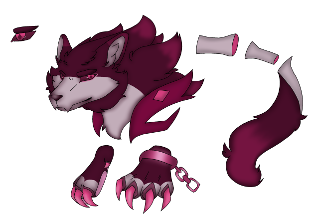 rift hound aka Ghost wolf bayne - ibisPaint