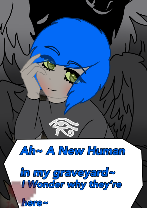 Fallen Angel Jackie’s Graveyard AU💙 - ibisPaint