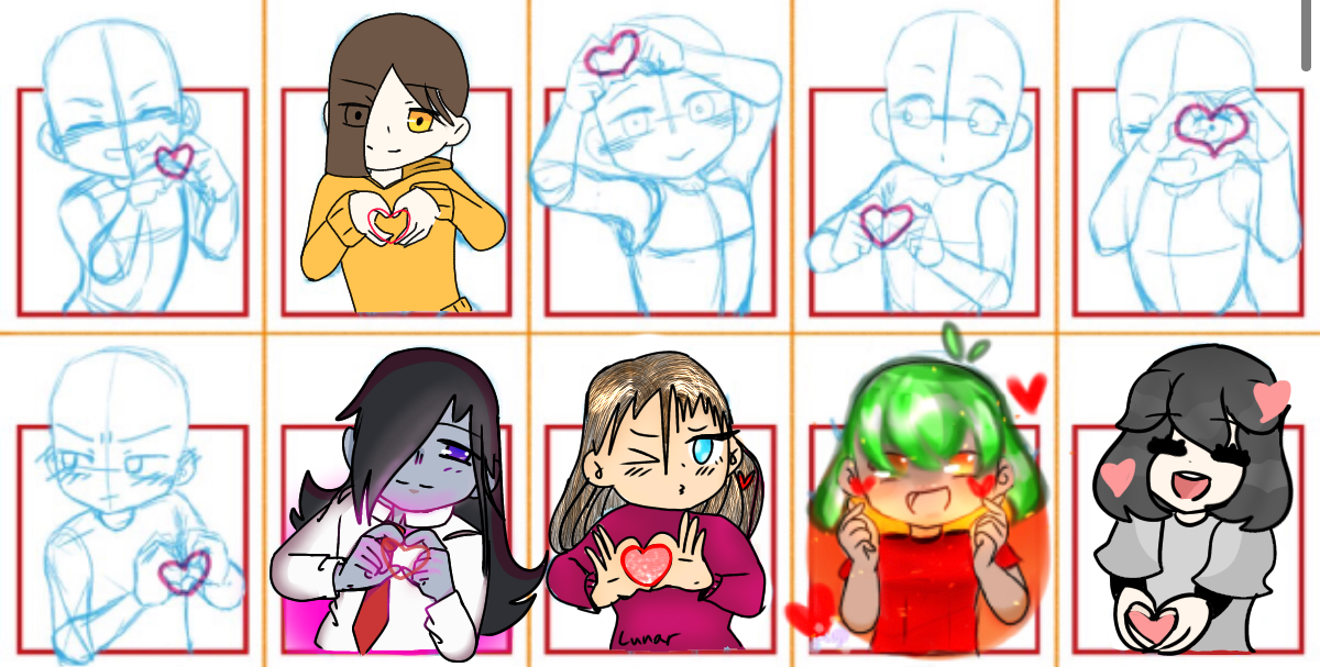 Doki Doki Collab - ibisPaint