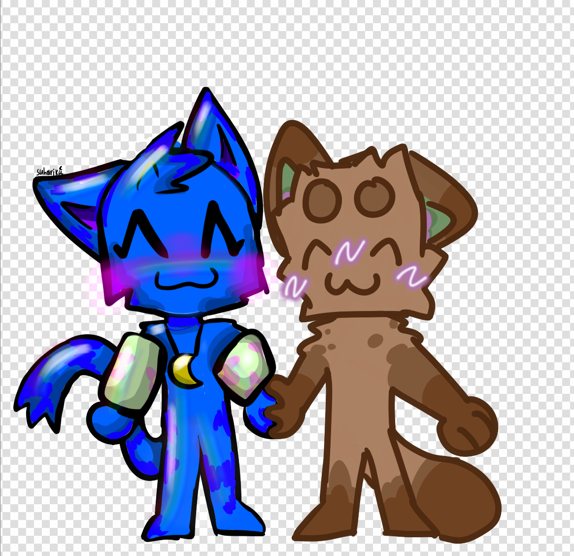 💙Cute collab X2🤎 - ibisPaint