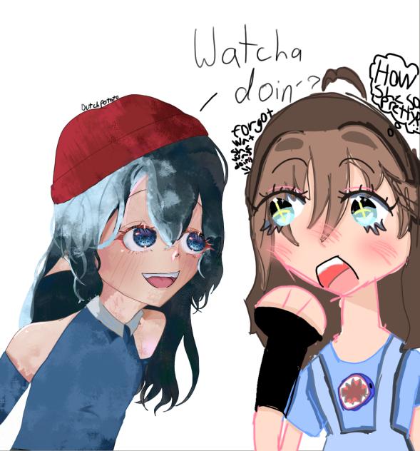 callab with DutchPotato★ིྀིྀ - ibisPaint