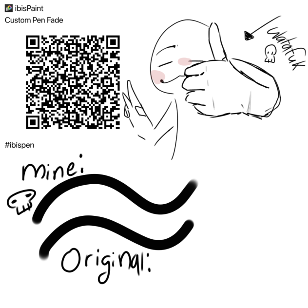 Custom pen fade - ibisPaint