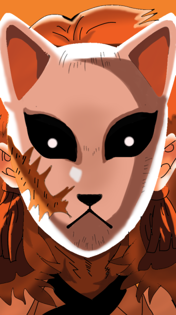 Masked man - ibisPaint