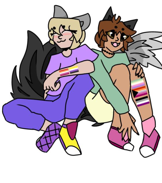 some random cuddles with gf - ibisPaint