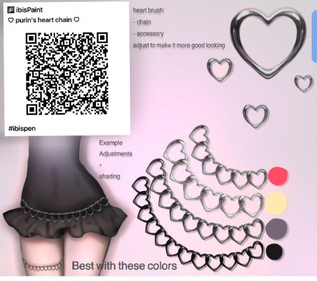 heart chain°♡ - ibisPaint