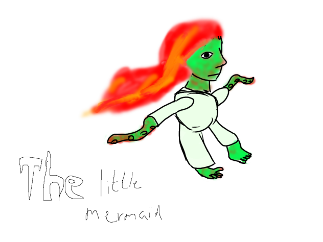 Little Mermaid redesign - ibisPaint
