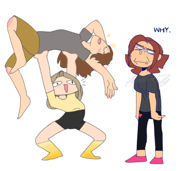 Collab with some hoomans - ibisPaint