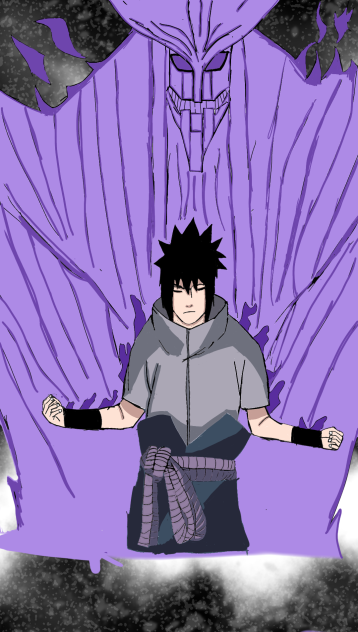 drawing Sasuke uchiha - ibisPaint