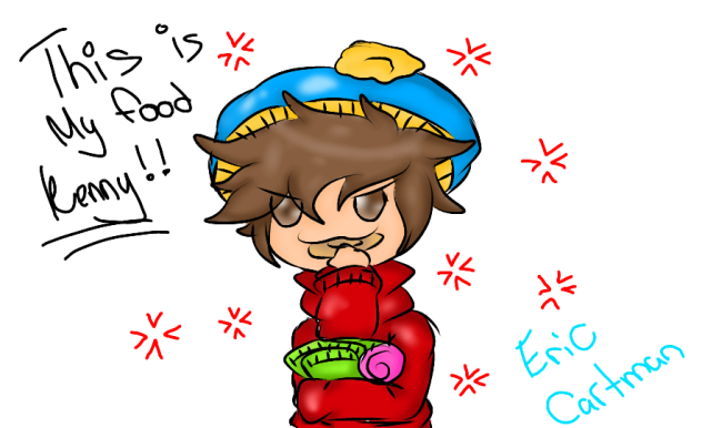 South park Eric Cartman speedpaint. - ibisPaint