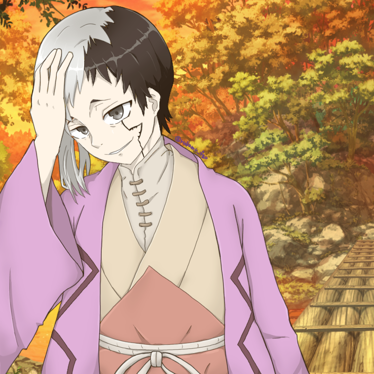 Dr.STONE あさぎりゲン - ibisPaint