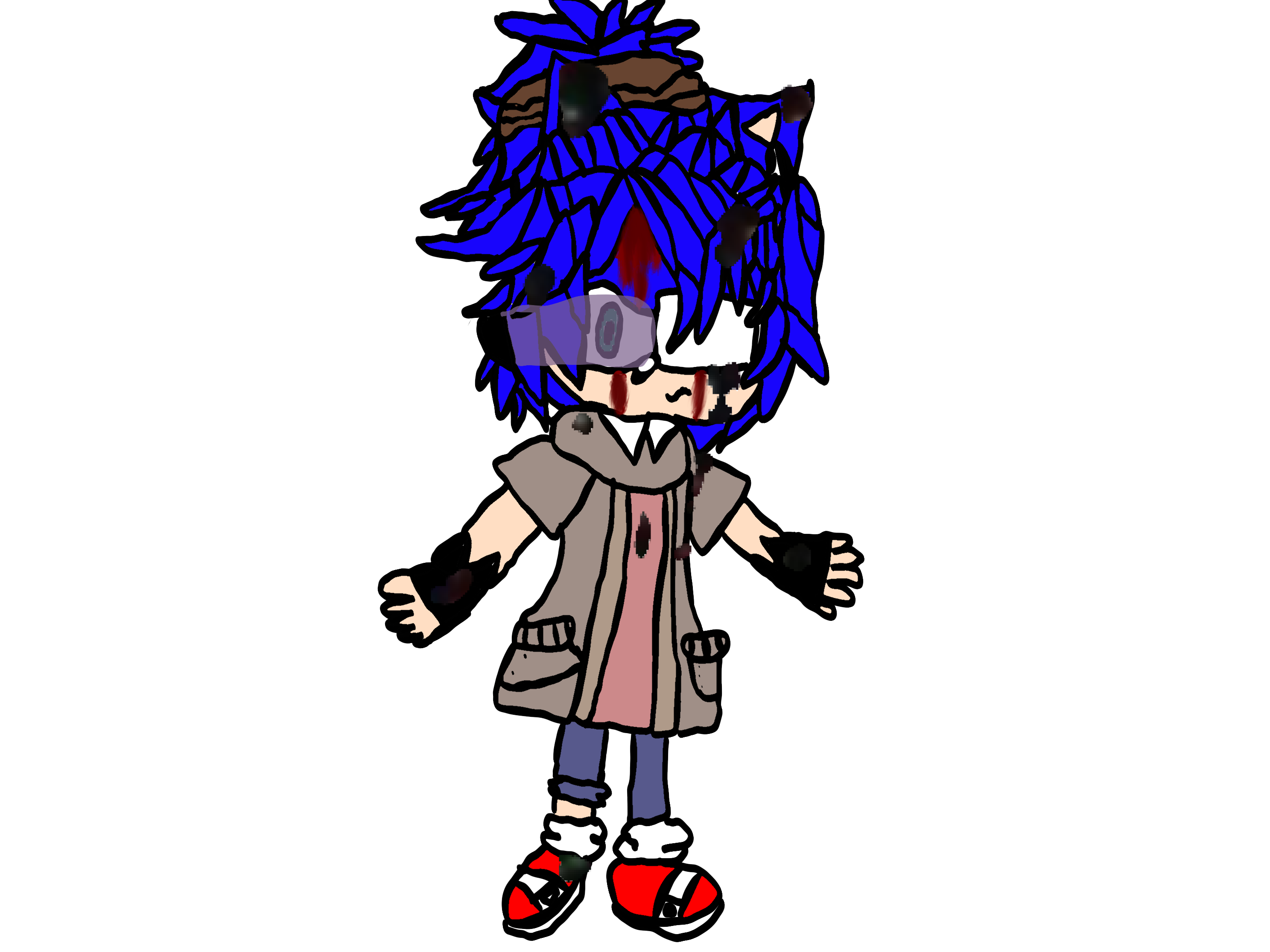 My new pibby survivor sonic - ibisPaint